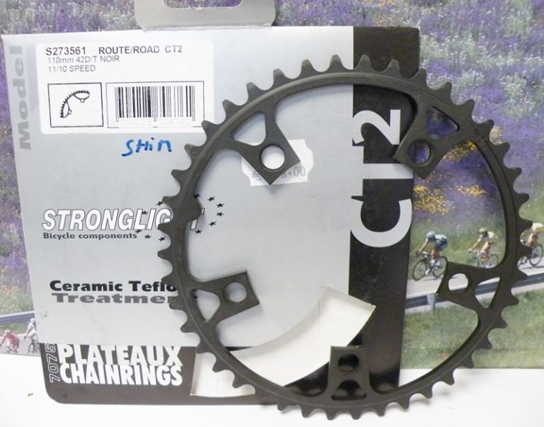 Stronglight BCD110 chainring 10/11 speed 42 model S273561 – Defietsenmaker