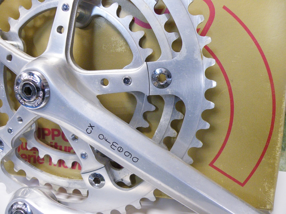 Ofmega XC triple crankset 50-42-32 1980’s – Defietsenmaker