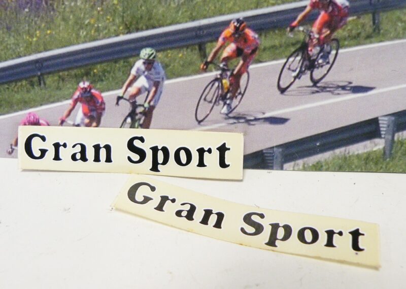 2 pieces Gran Sport stickers – Defietsenmaker